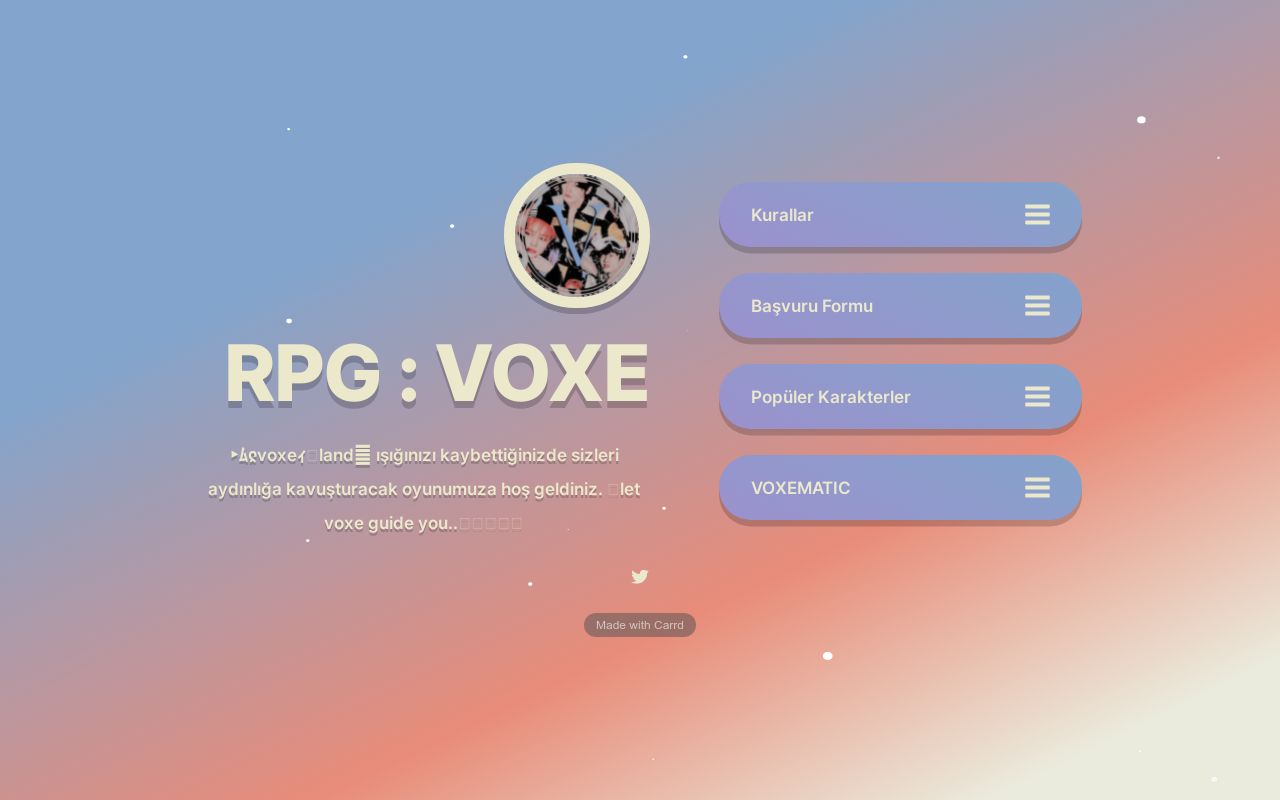 VOXE RPG